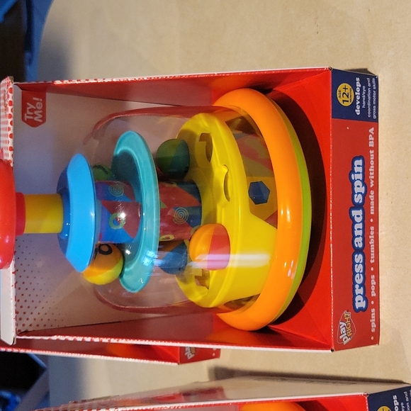 Play Right | Toys | Press And Spin Baby Toy | Poshmark